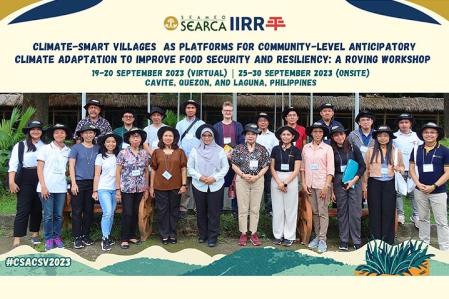 CSA advocates complete SEARCA-IIRR course on climate-smart villages ...