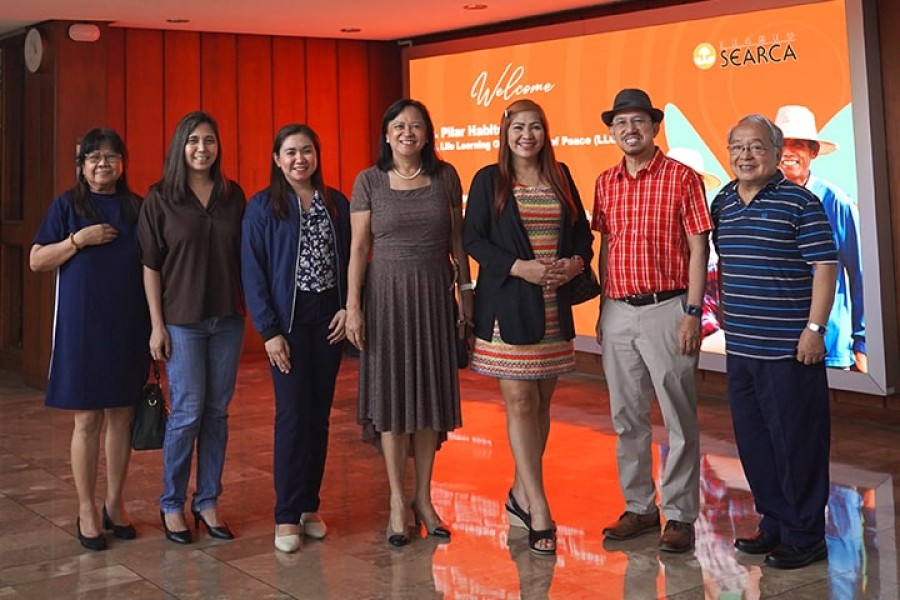 DepEd Los Baños, Laguna and Life Learning Organization of Peace discuss ...